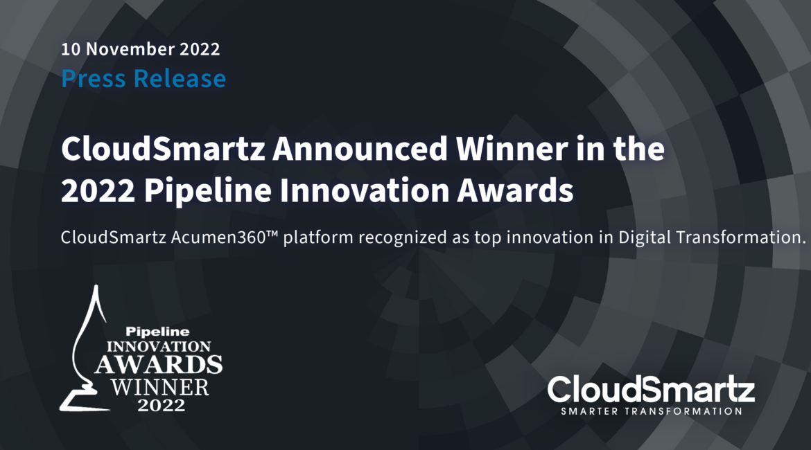 CloudSmartz Wins Award for Innovations in Digital Transformation
